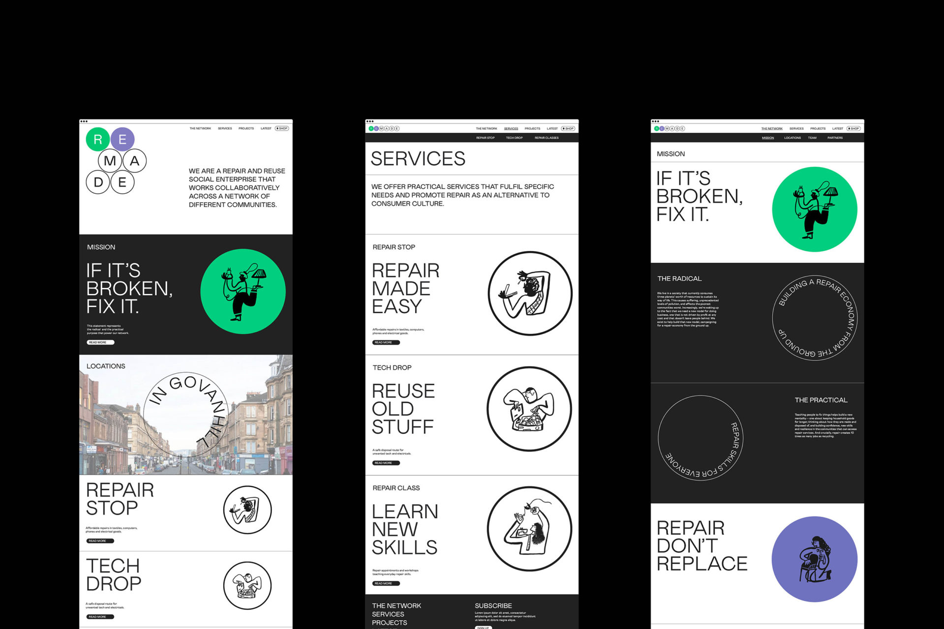 Remade Network: Full Brand Identity | Tangent | Creative & Design ...